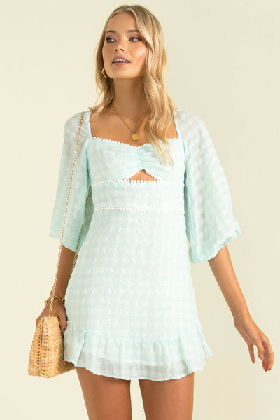 Melanie Dress / Blue – Sundae Muse